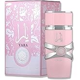 Amazon.com : Yara Pink Eau De Parfum 100ml (3.4 fl oz) for Female Long ...