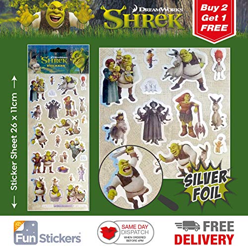 Dreamworks Shrek Sticker 1001 - Import It All