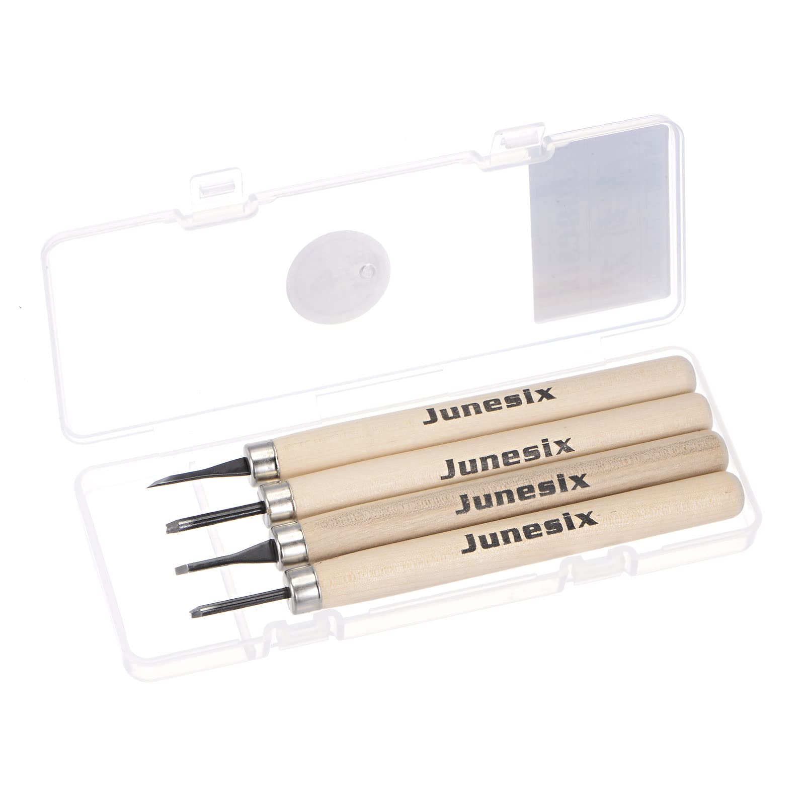 uxcell 8pcs Wood Carving Knife Tools Chisels Set, Carbon Steel Small ...