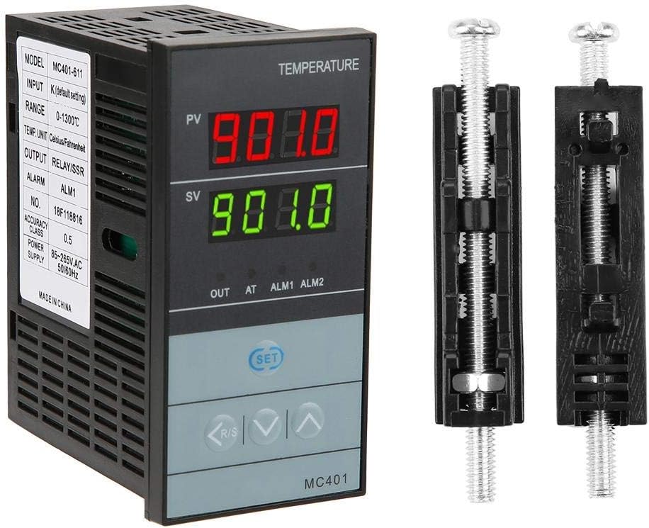 Temperature Aeloa Digital PID Temperature Controller Relay Thermostat SSR Output Thermoregulator ...