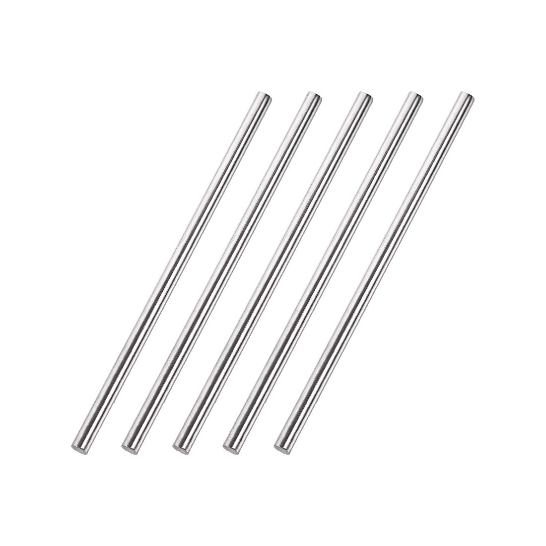 Amazon.com: uxcell 5mm x 150mm 304 Stainless Steel Solid Round Rod for ...