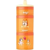 Amazon.com: Whiskware Bluey Stackable Snack Containers for Kids and ...