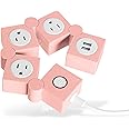 Amazon.com: iJoy Decorative Surge Protector- 3 AC Outlets and 2 USB ...