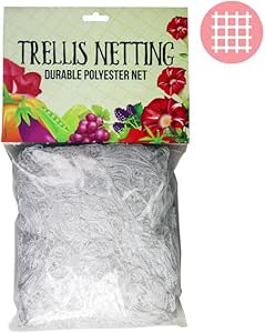 Amazon.com : 5x30 Ft. Hydroponic Plant Trellis Netting W/ 6" X 6" Holes ...