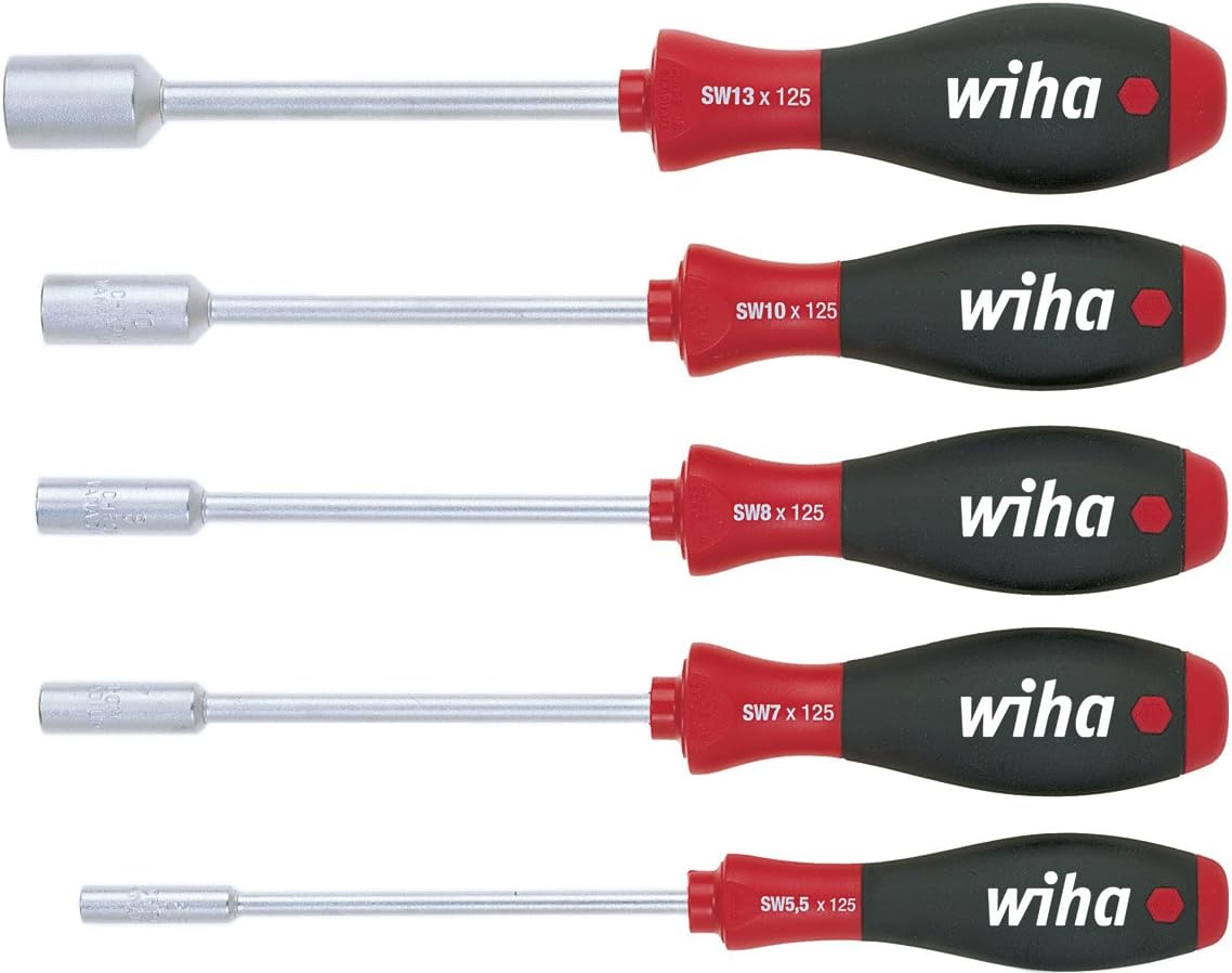 Wiha 341K5 SoftFinish Hex Allen Key Set, 5 Piece: Amazon.co.uk: DIY & Tools
