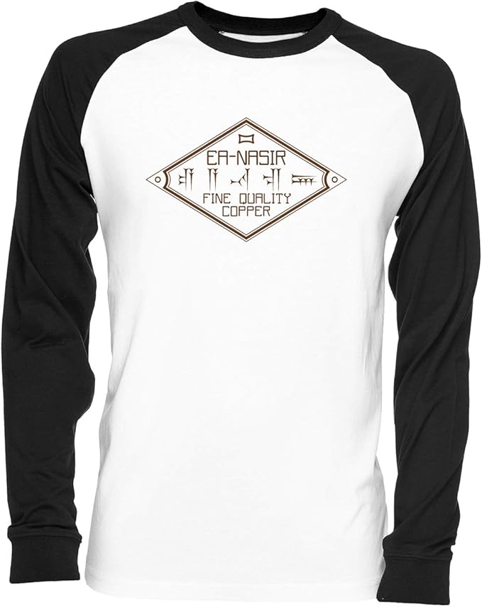 EA Nasir Fine Quality Copper Blance Camiseta De Béisbol Unisex White ...