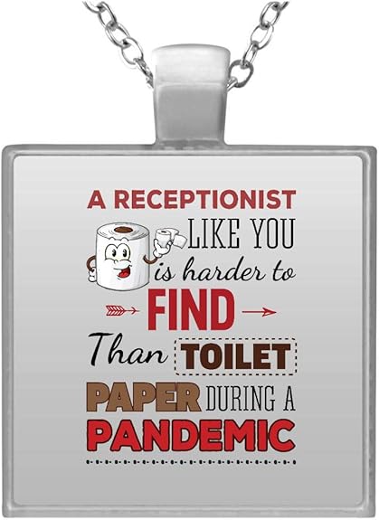 Amazon A Receptionist Like You Is Harder To Find Than A Toilet Paper Square Necklace Jewelry amazon-a-receptionist-like-you-is-harder-to-find-than-a-toilet-paper-square-necklace-jewelry