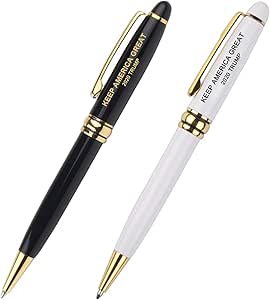 Amazon.com: Patriotic TRUMP Gold USA pens to compliment any Donald ...