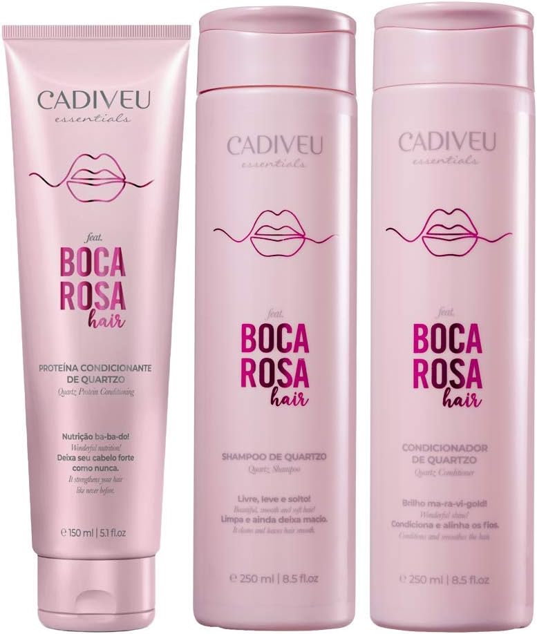 Cadiveu Kit Boca Rosa - 3 produtos em Promoção no Oferta Esperta