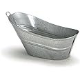 Amazon.com: Dollhouse Miniature Old Fashioned Metal Bath Tub : Toys & Games