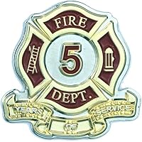 Amazon.com: 20 Years of Service Lapel Pin Award Fire Department ...