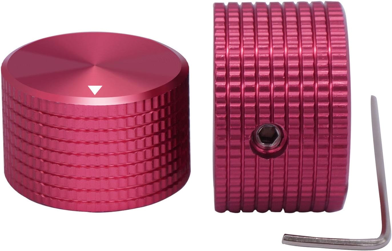 Amazon.com: Taiss/ 2pcs Red Aluminum Rotary Electronic Control ...