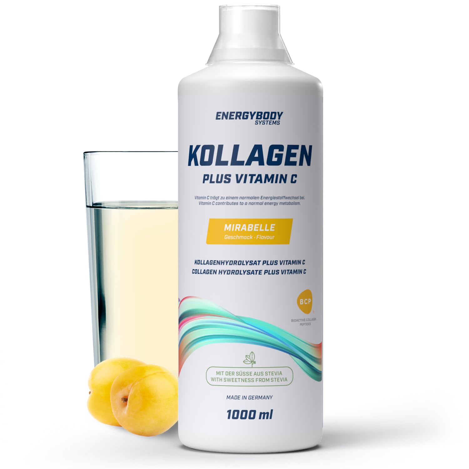 Mua Energybody Kollagen Liquid Plus Vitamin C „Mirabelle“ / 1000 ml/Flüssiges Kollagen ...