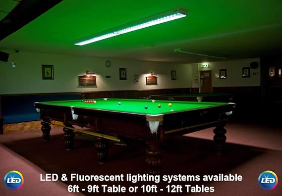 Professional Tournament Snooker, Pool, Billiard Table LED/Fluorescent ...