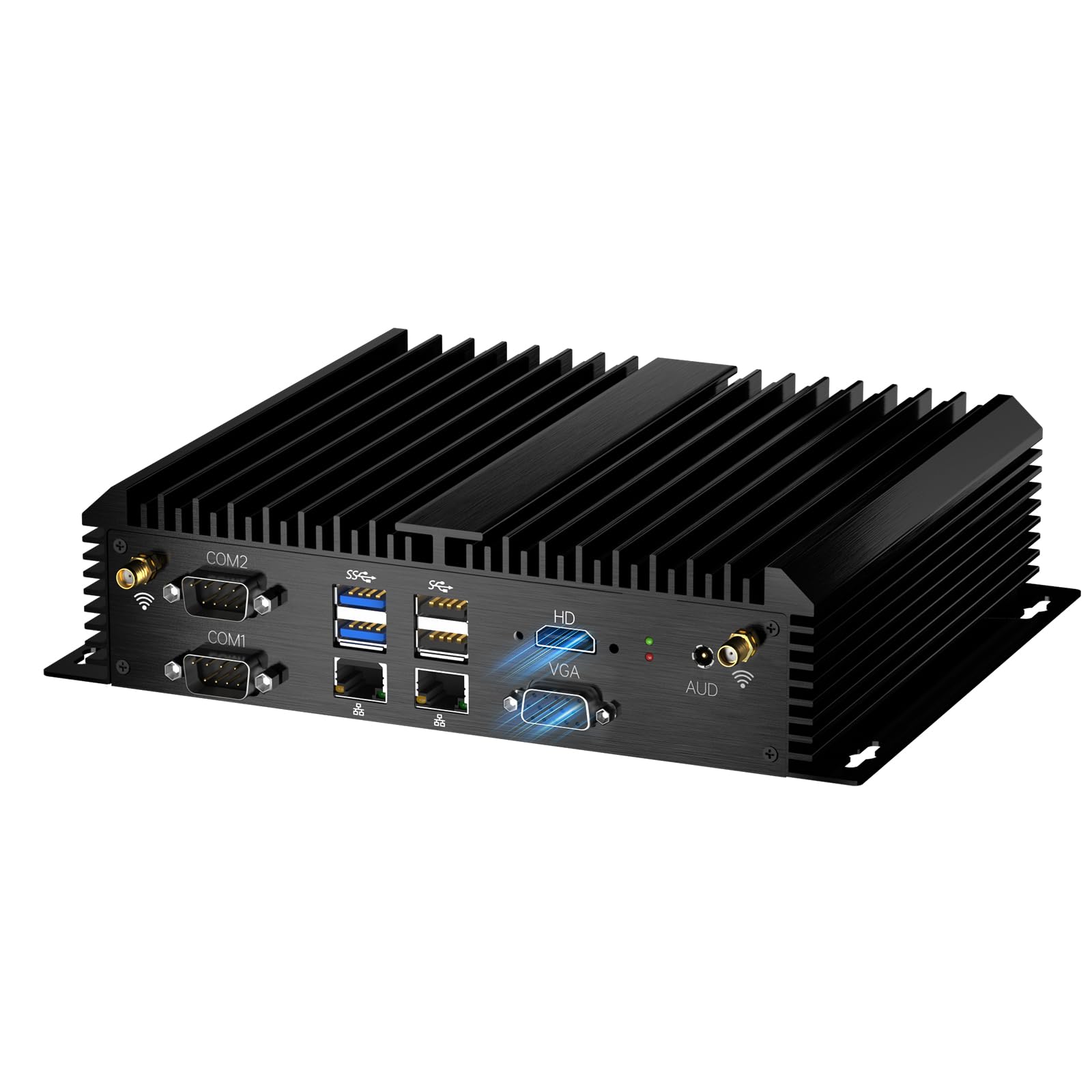 Mua Kinupute Industrial Mini PC, Fanless Desktop Computer Core i7-1165G7 2.8-4.7GHz, Windows 11 ...