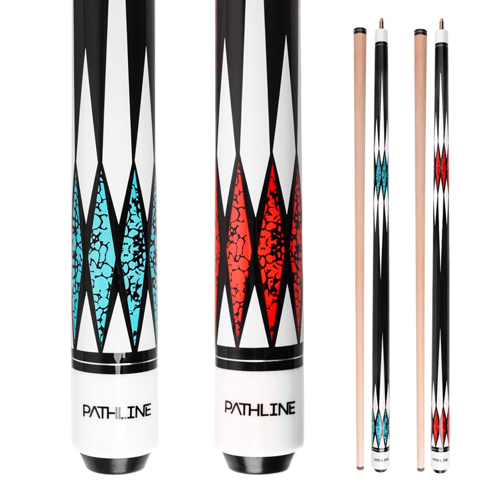 Mua PLN Set of 2 Pool Cues - 58 inch Canadian Maple Billiard Pool ...