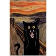 Amazon.com: Vilbki Abstract Canvas Wall Art Famous Art The Scream Funny ...