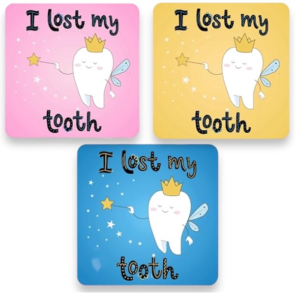 Save A Tooth 10-Pack Tooth Fairy Necklaces – Cute Milk Teeth Keepers ...