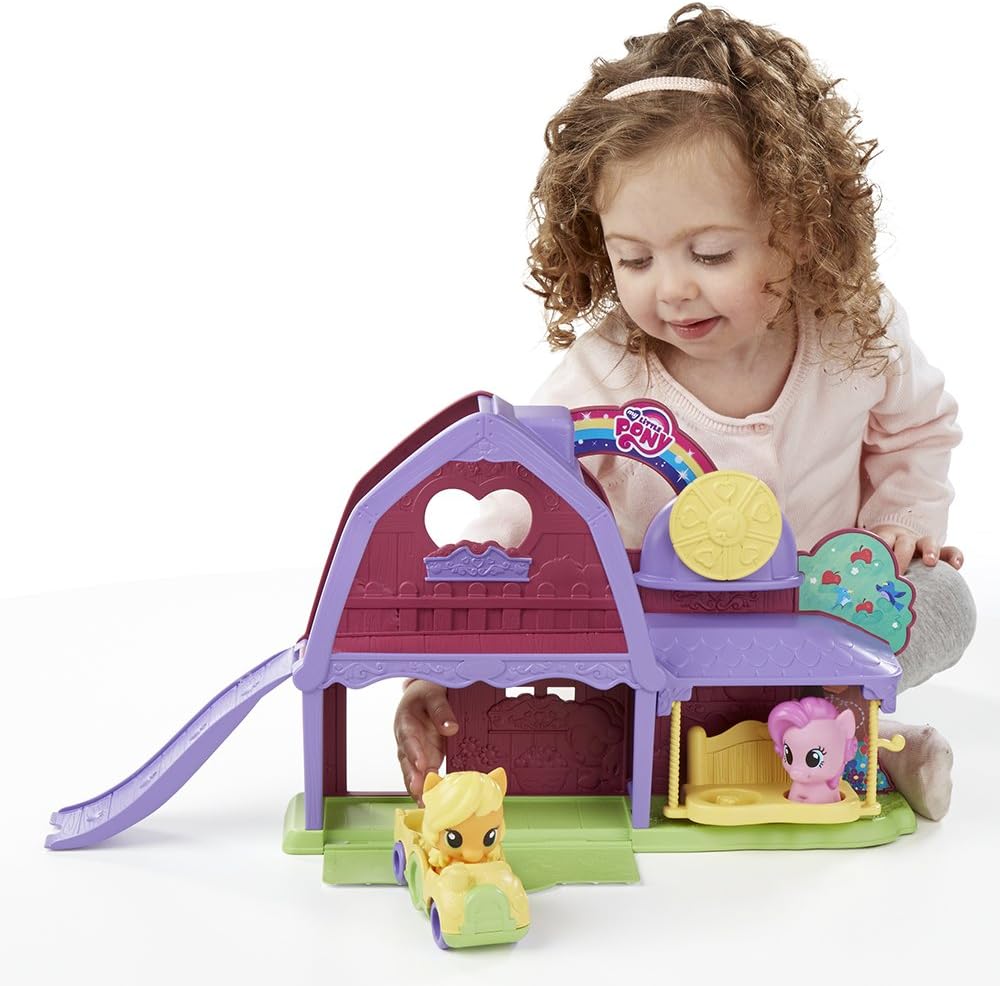 MY LITTLE PONY Playskool Friends Applejack Activity Barn Playset (Multi ...