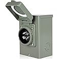 Amazon.com: PAULINN 30A Generator Power Inlet Box NEMA 3R Generator ...