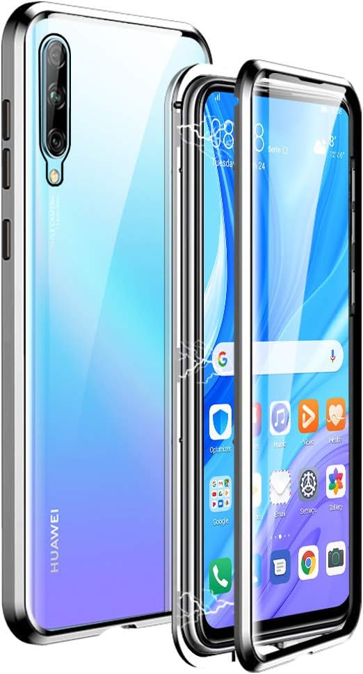 Amazon.com: IGUCAC Case for Huawei Y9s Case,2 in 1 Magnetic Adsorption ...