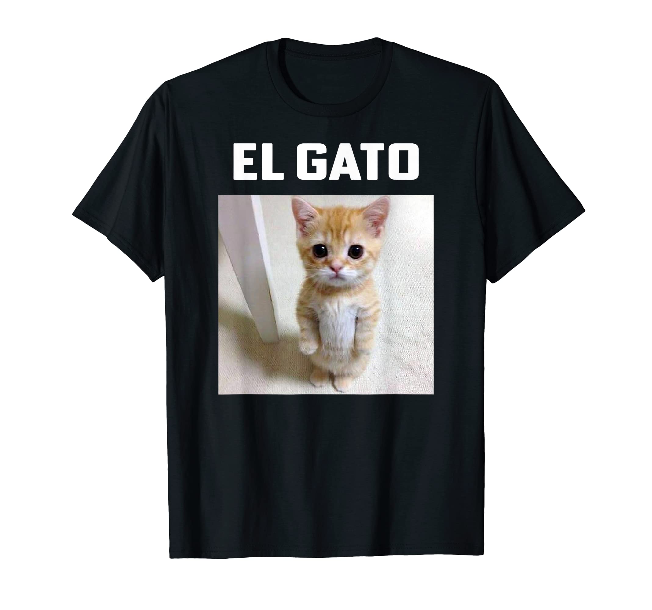 Mua Ergato Meme Cat T-Shirt, Black trên Amazon Nhật chính hãng 2025 | Fado