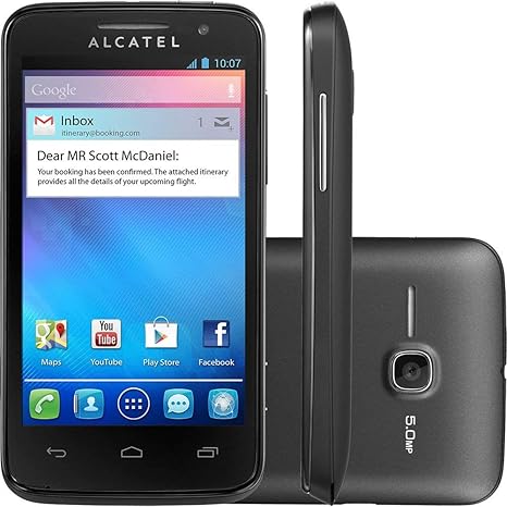 Alcatel OneTouch M'Pop - Smartphone libre Android (pantalla 4", cámara ...