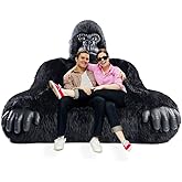 Amazon.com: Piamif Gorilla Inflatable Luxury Sofa 6.56ft Height King ...