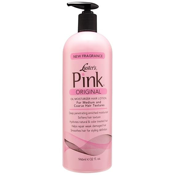 Amazon.com : Luster's Pink Oil Moisturizer Hair Lotion, 32 Ounce ...