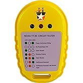 Nilight 50 AMP RV Circuit Tester 125/250V RV Circuit Analyzer Plug with ...