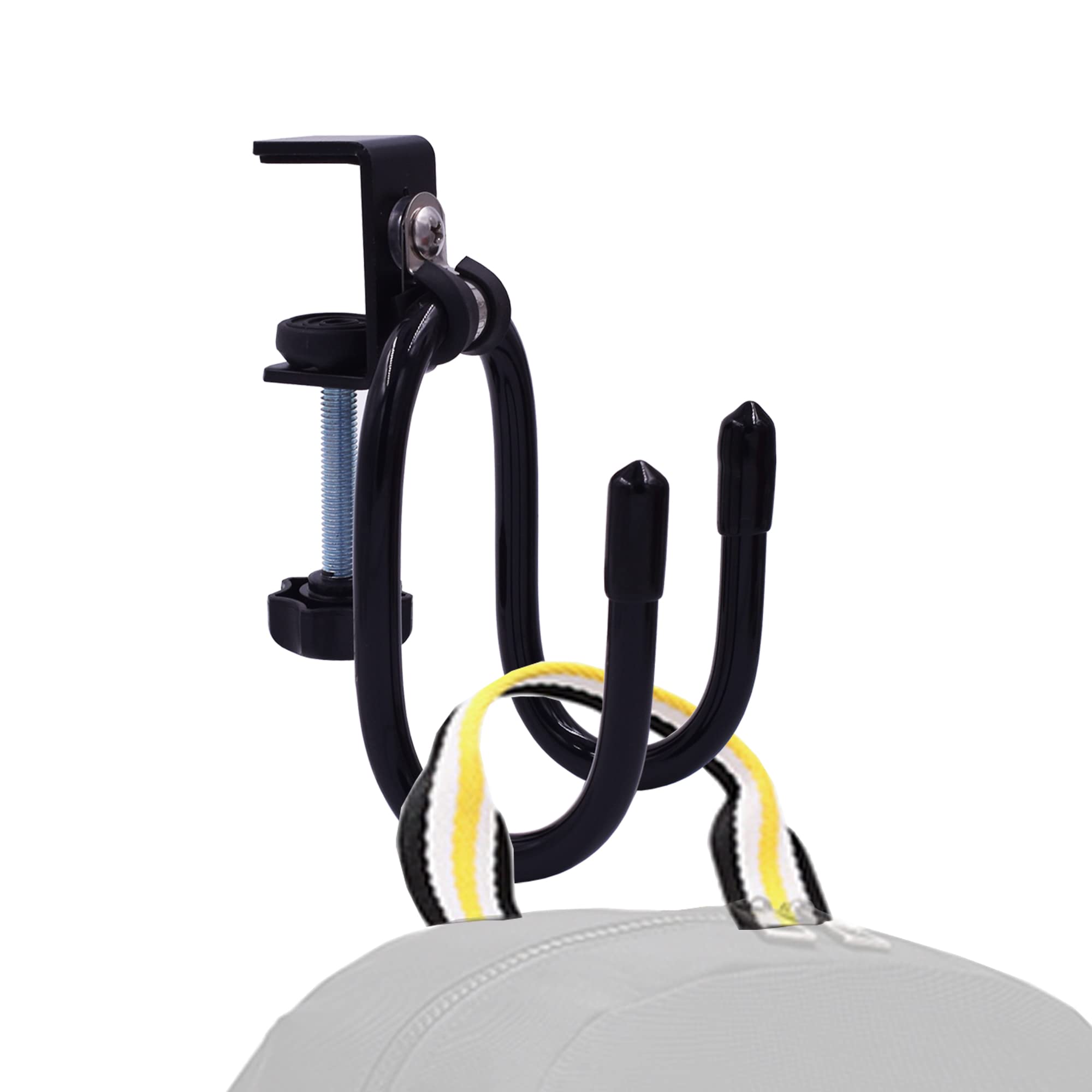 YYST Desk Mount Bag Holder Hook Clamp-On Backpack Hanger Reduce Desk ...