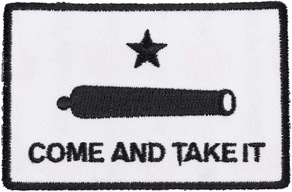 Amazon.com: Come And Take It Gonzalez Cannon Patch, Patriotic Patches ...