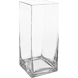 Amazon.com: Flower Glass Vase Decorative Centerpiece for Home or ...