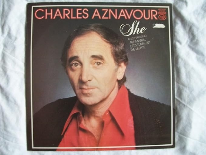 Amazon | She - Charles Aznavour LP | Charles Aznavour | ミュージック | ミュージック