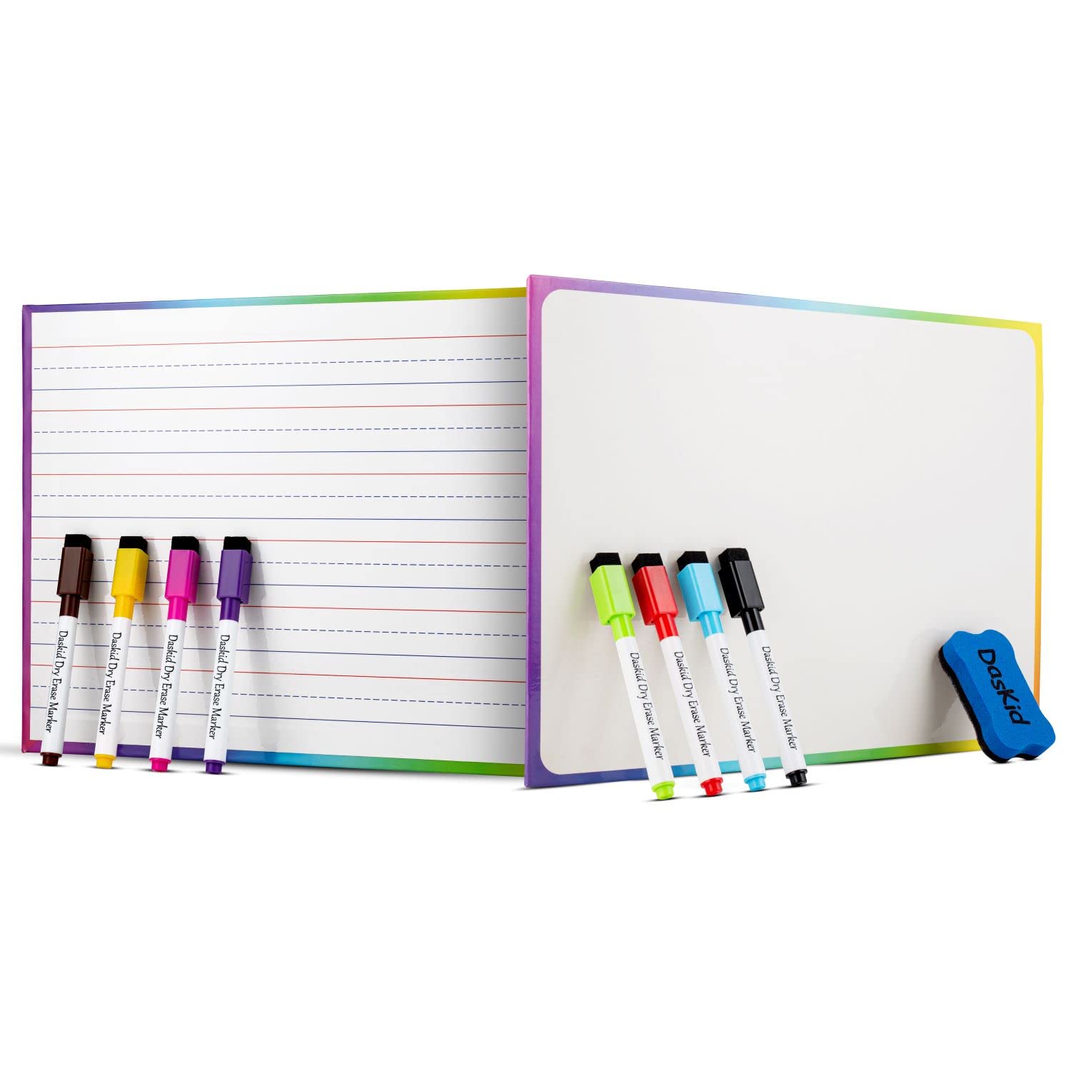 Mua 2 Magnetic Double Sided Dry Erase Whiteboards & Note Boards with ...