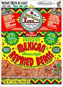 Amazon.com : Mexicali Rose Instant Re Fried Beans (Original Pinto, 30oz ...