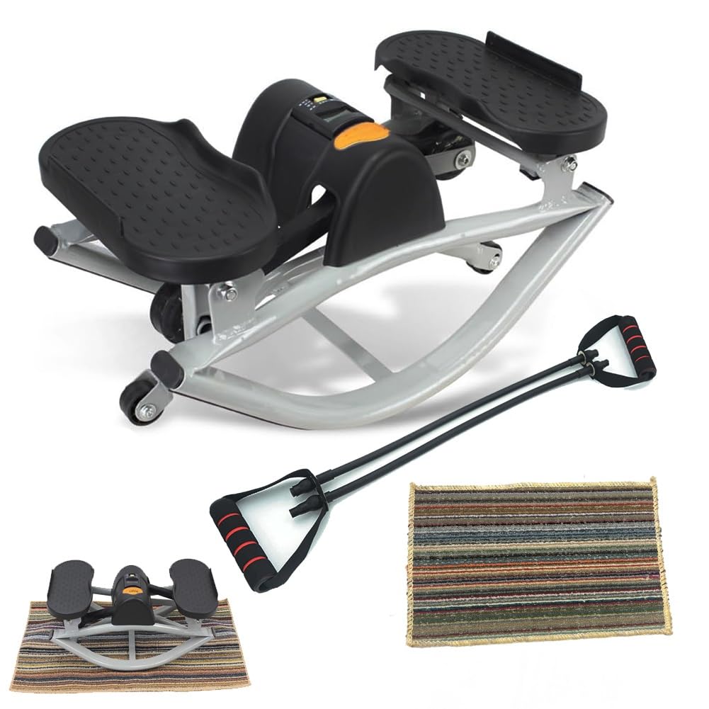 Lateral Rocking Fitness Stepper for Knees and Joints, Home Workout ...