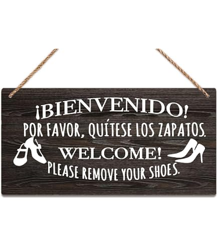 Take Off Shoes In Spanish
