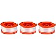 Amazon.com : CRAFTSMAN String Trimmer Line, 0.065- Inch, 3-Pack Spools (CMZST0653), Red : Patio ...