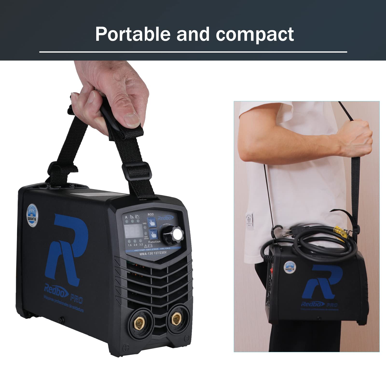 Mua Redbo 110/220V Mini Welding Machine, 130Amp ARC MMA Welder,Dual ...