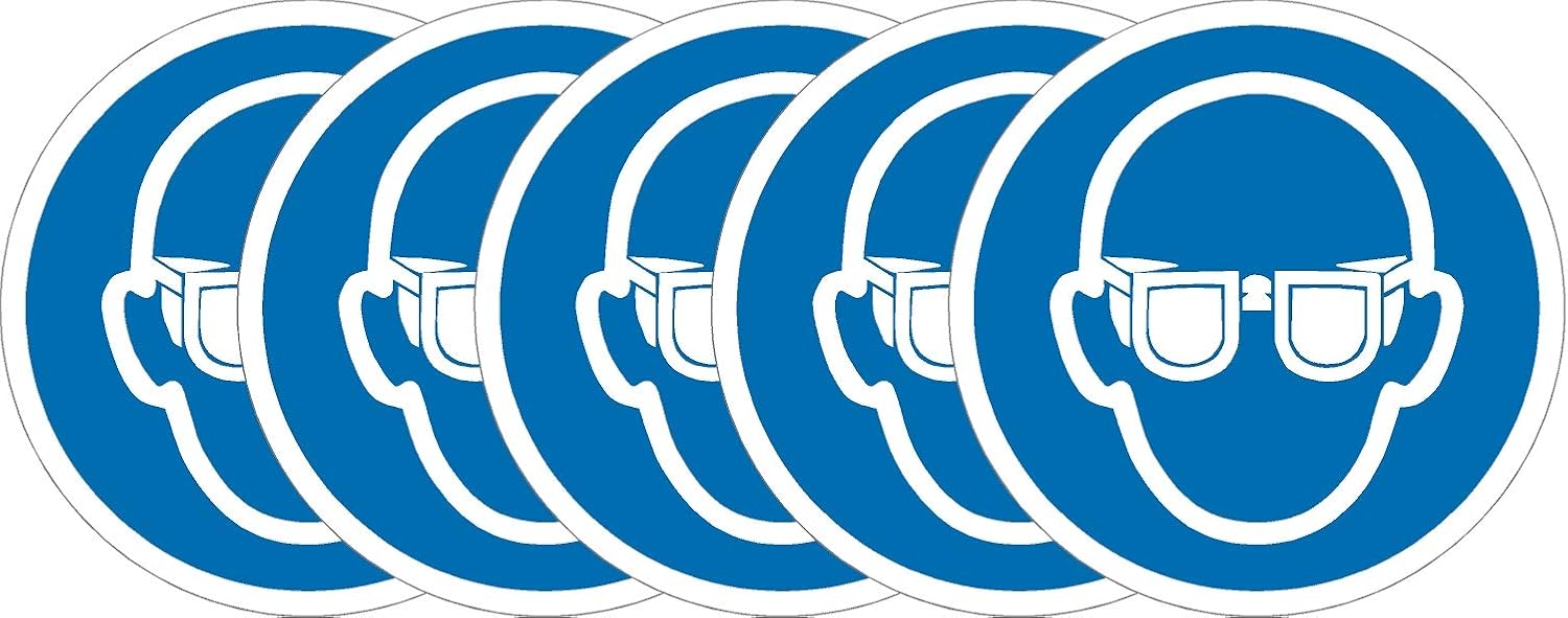 International ISO Augenschutz erfordert Symbol Sicherheitszeichen ...