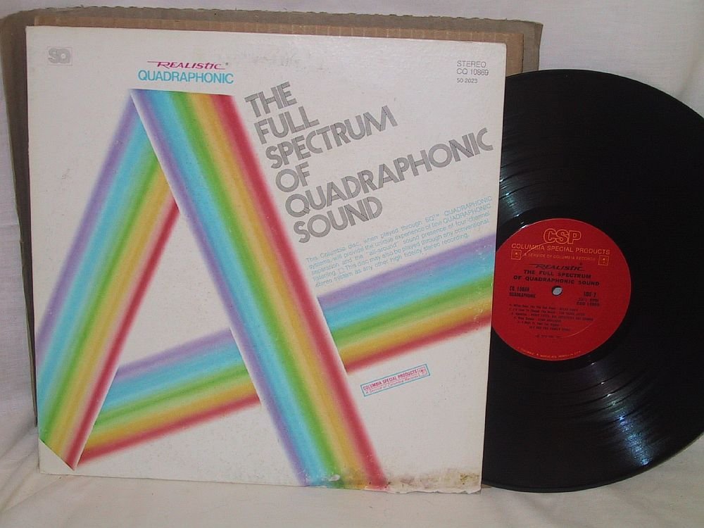 - Realistic Full Spectrum Of Quadraphonic Sound [LP record] - Amazon ...