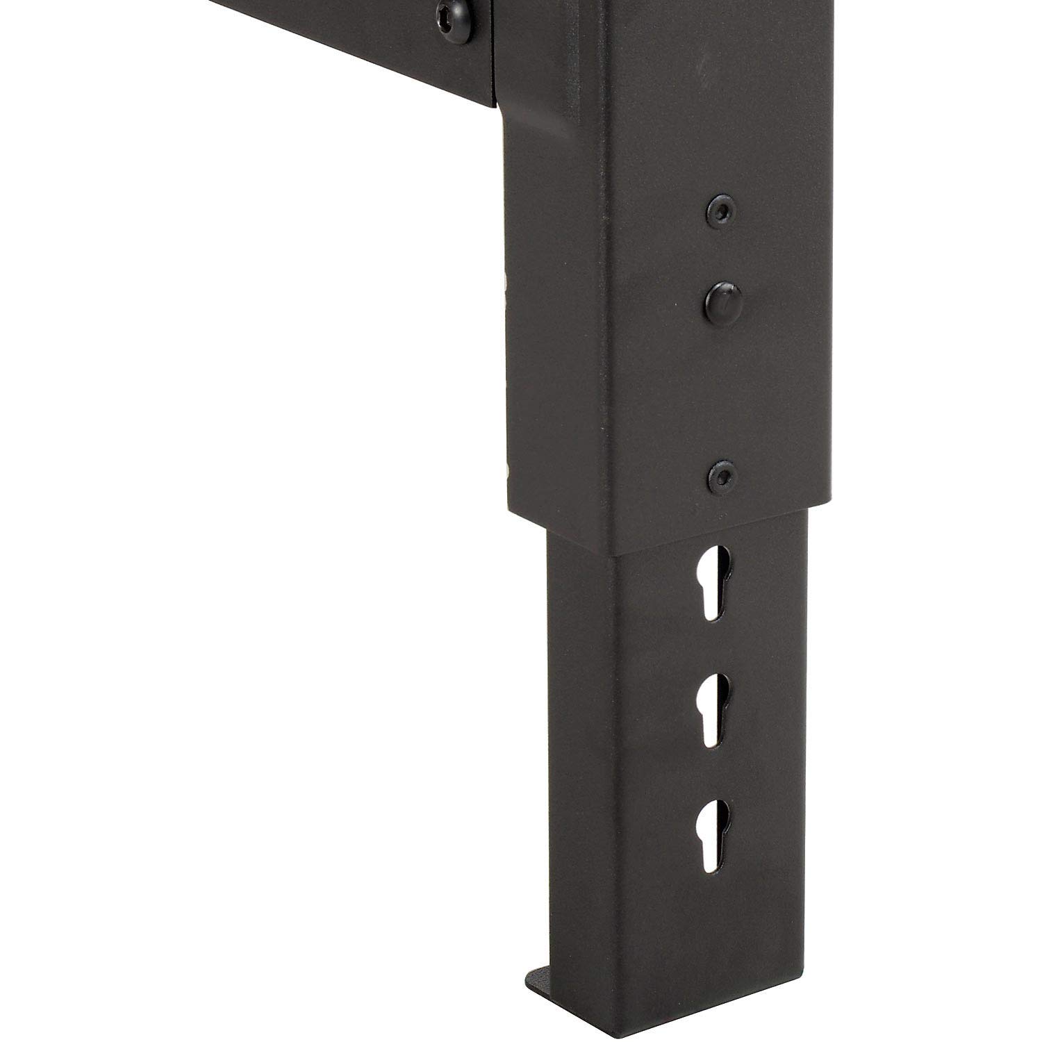 Global Industrial Adjustable Height Workbench C-Channel Leg, 60" W X 36 ...