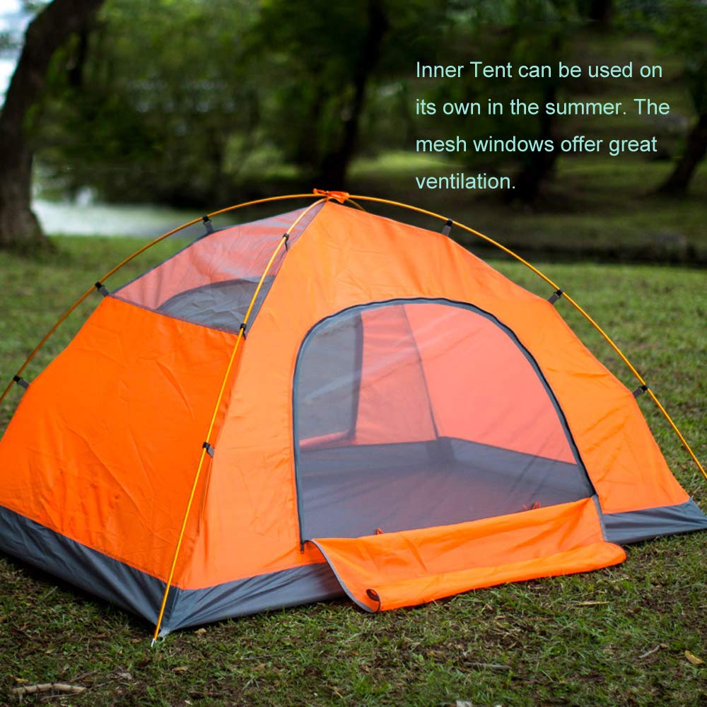 Outry 3-4 Season 2 Person Lightweight Backpacking Tent Ultralight ...