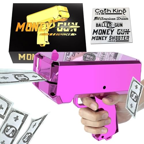 Money Gun Shooter – RUVINCE Money Gun for Movies That Look Real, Prop ...