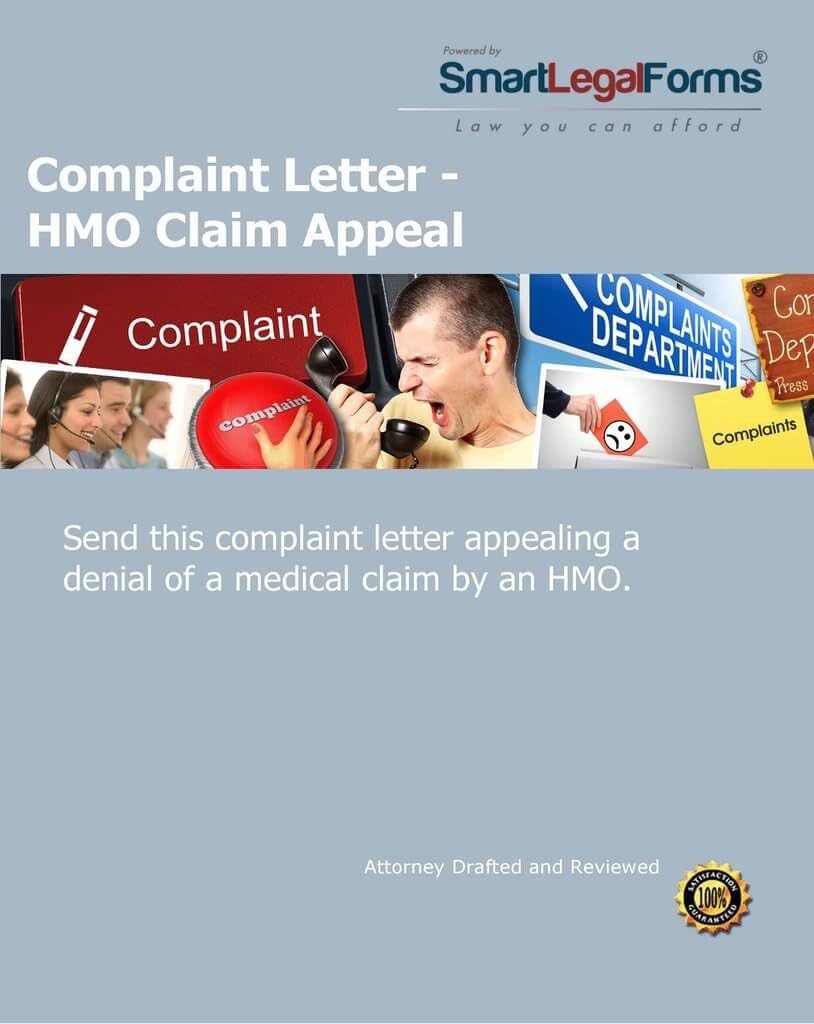 Amazon.com: Complaint Letter - HMO Claim Appeal [Instant Access]: Software