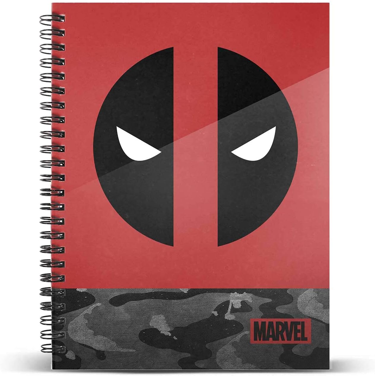 Deadpool Rebel-DIN A4 Grid Paper Notebook – BigaMart