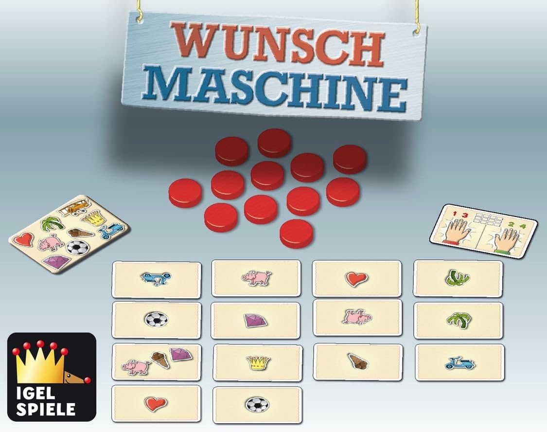 Igel Spiele Hedgehog Games Igei G001 Machine, Board Game – BigaMart