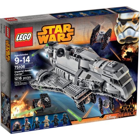 Buy LEGO Star Wars Imperial Assault Carrier 75106 Building Kit / Fire ...