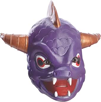 Amazon.com: Skylanders Spyro's Adventure, Child's 3/4 Spyro Vinyl Mask ...